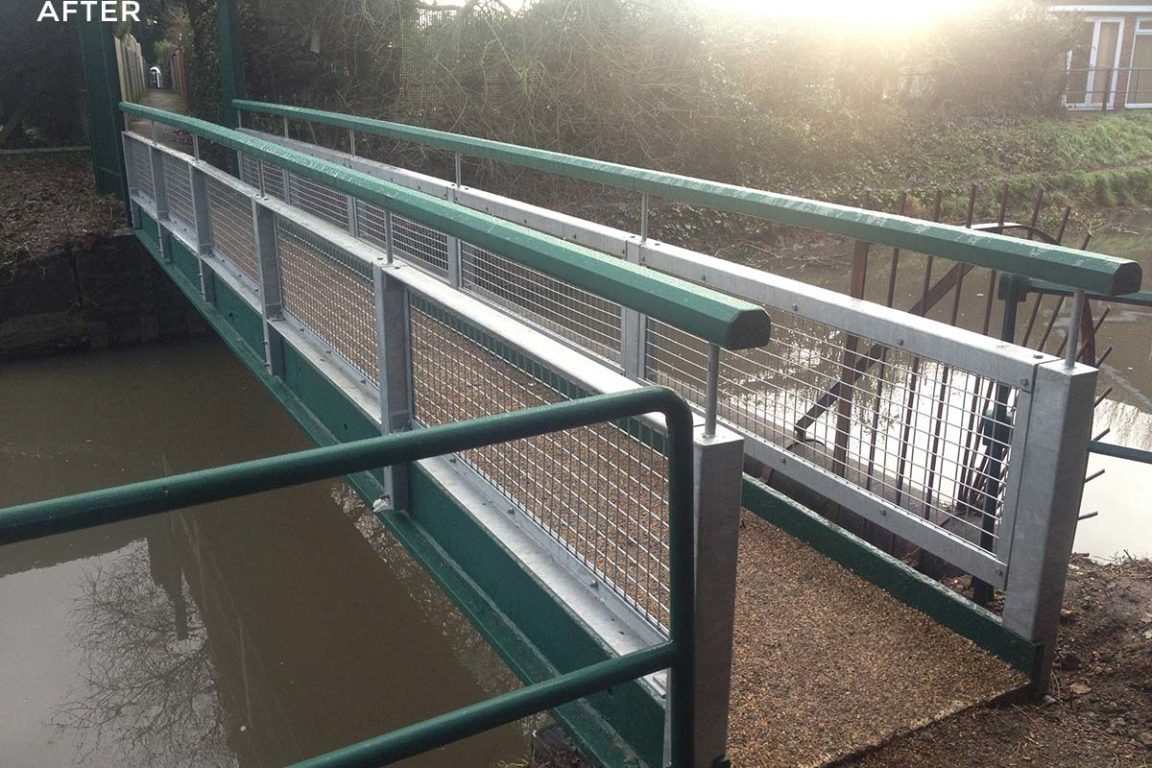 St Lawrence Drive Bridge Refurbishment, Broxbourne