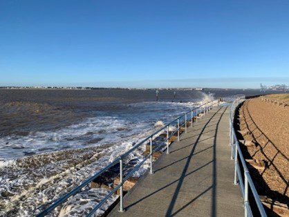 Landguard Point Boardwalk - Felixstowe - Amicus Civil Engineering